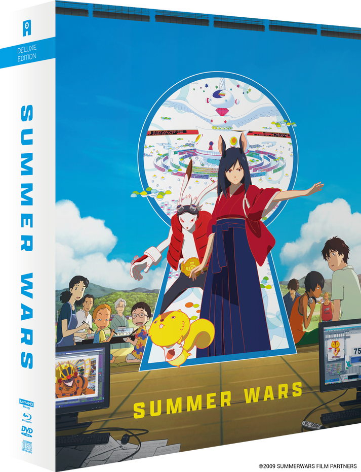 Summer Wars 4K UHD + Blu-ray + CD Deluxe Edition – alltheanime