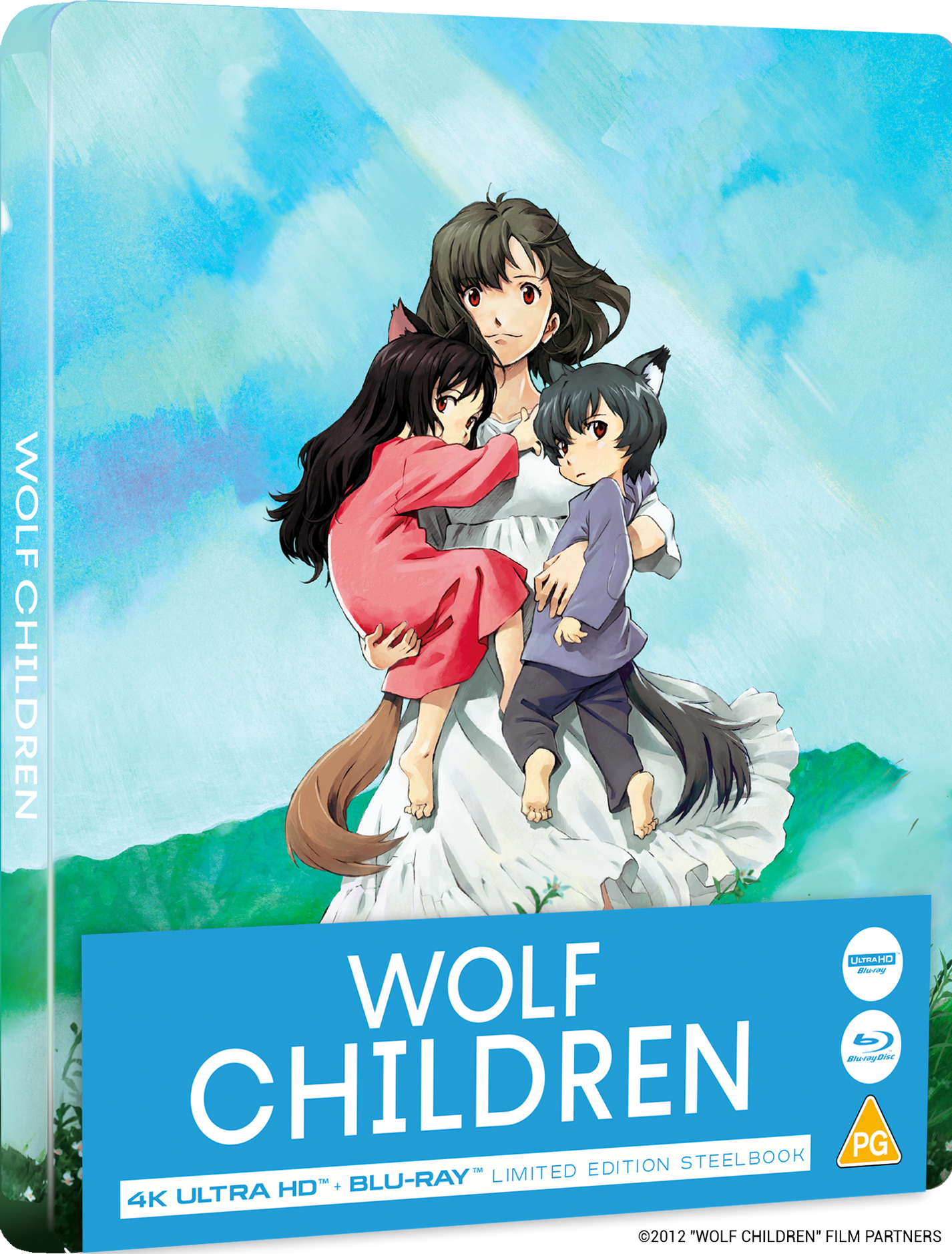 Wolf Children 4K UHD + Blu-ray Steelbook – alltheanime
