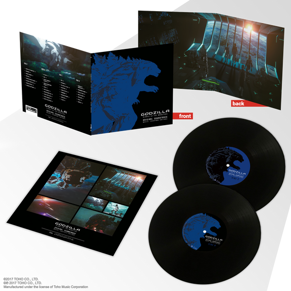 Godzilla: Planet of the Monsters Original Soundtrack 2x vinyl - black