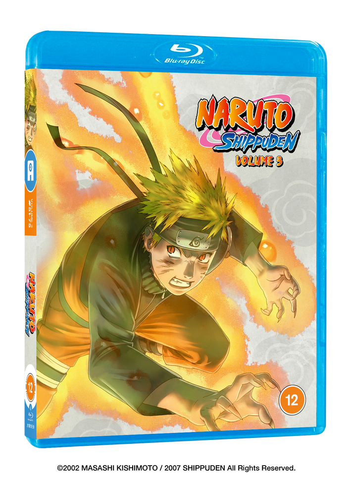 NARUTO Shippuden Volume 3 - Blu-ray – alltheanime