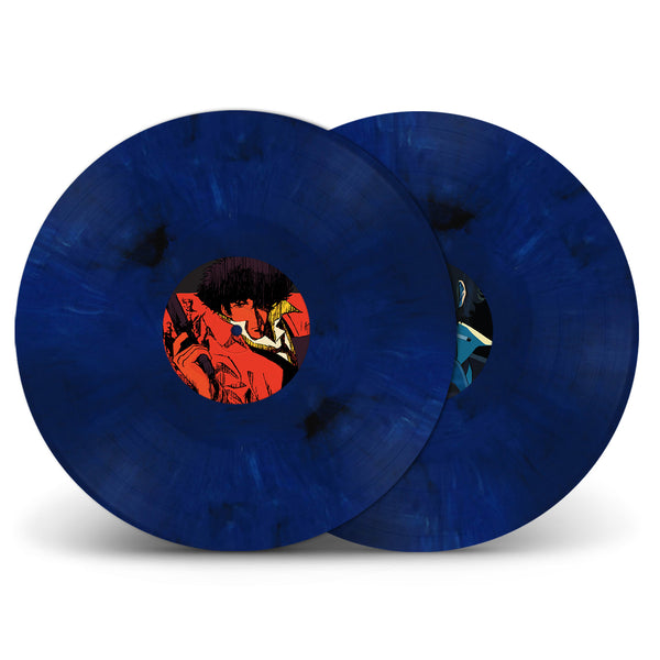 COWBOY BEBOP: The Real Folk Blues Legends - 2x 12" dark blue marbled v