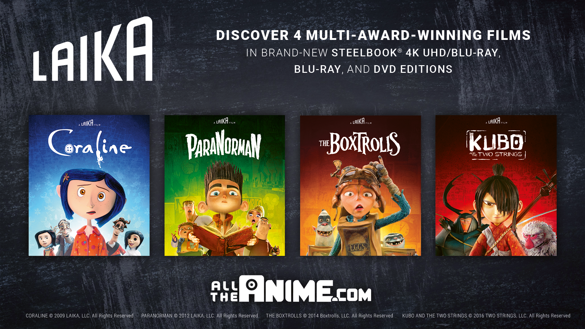 The Studio LAIKA Collection – alltheanime