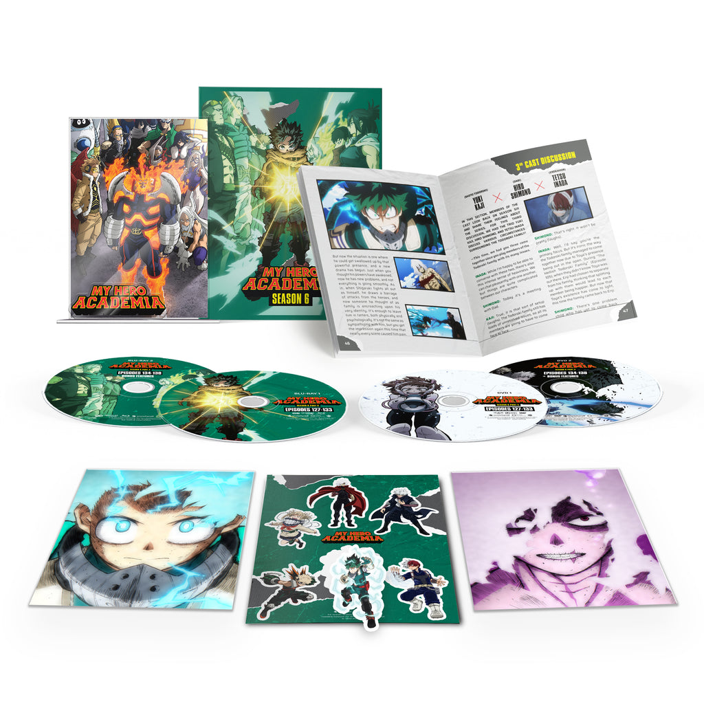 My Hero Academia Season 6 Part 2 - Limited Edition Blu-ray/DVD ...