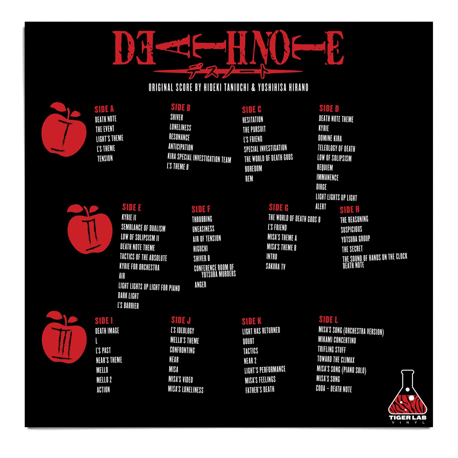 DEATH NOTE Complete Vinyl Collection – alltheanime