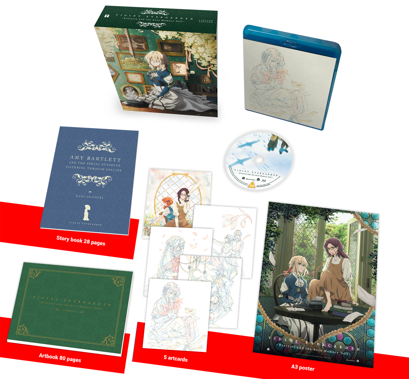 Violet Evergarden: Eternity and the Auto-Memory Doll - Blu-ray Collect ...