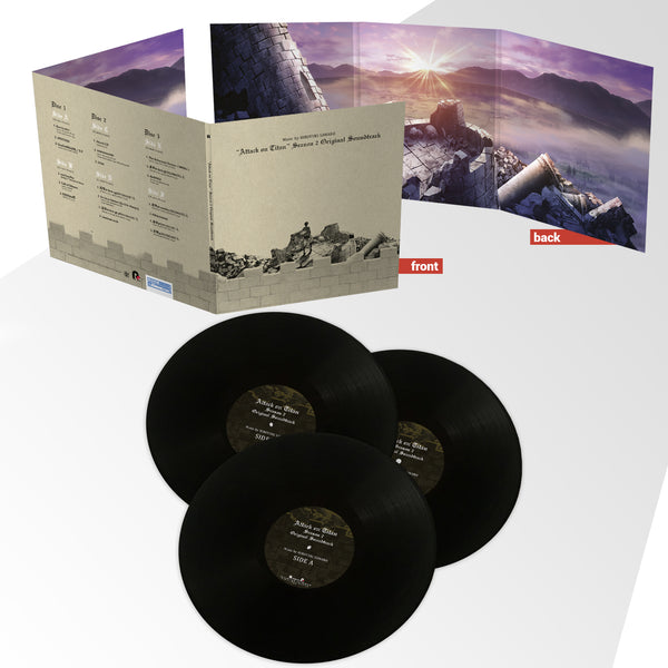 Attack on Titan: Season 2 Soundtrack - 3 x LP Vinyl
