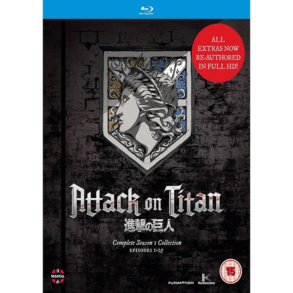 Attack on Titan Complete Season 1 Collection - Blu-ray